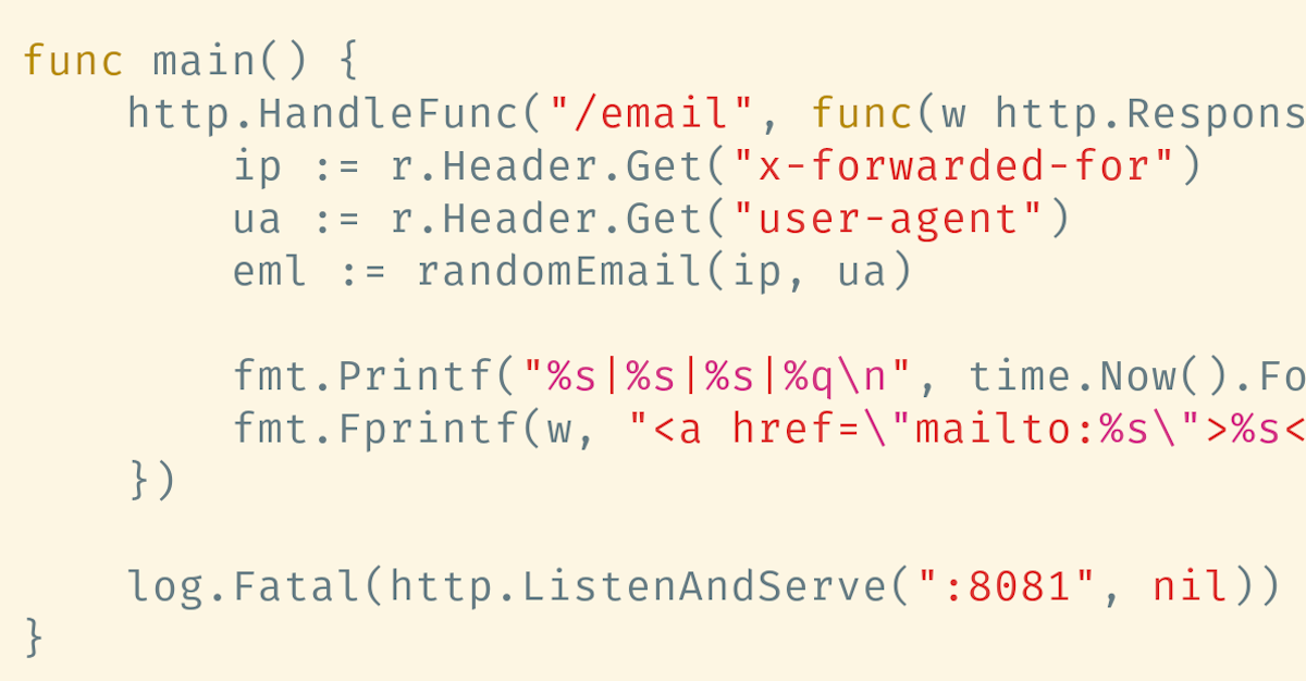 Adding a minimal Go backend to my Hugo static site